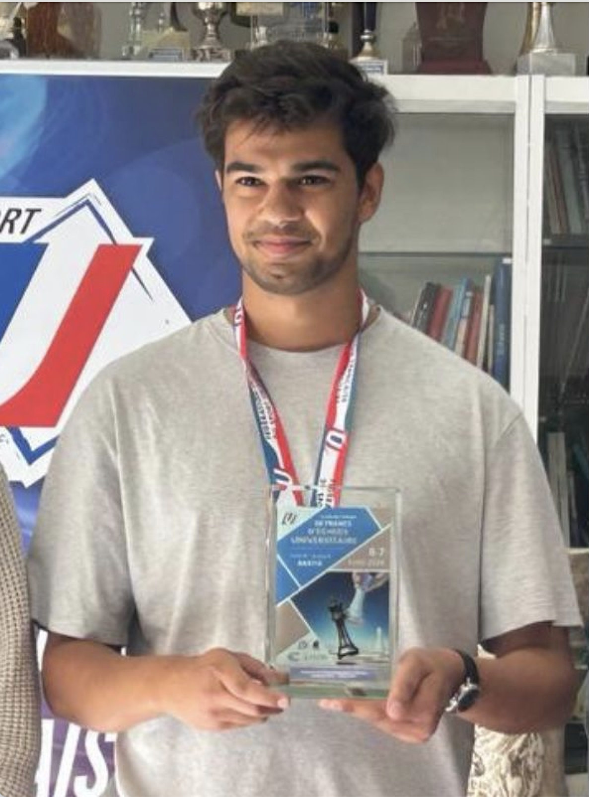 Yovann champion de France universitaire | Cercle d'échecs Philidor Mulhouse
